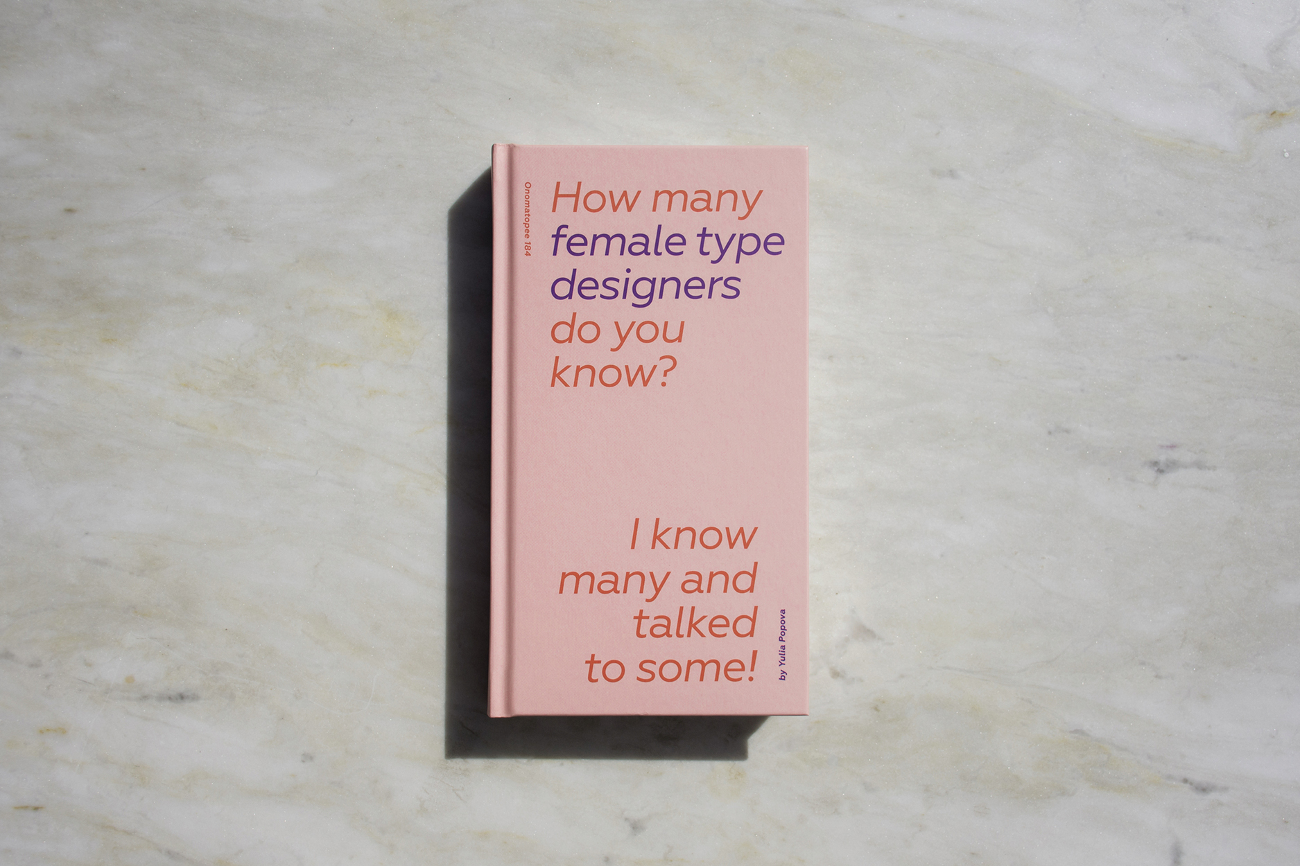 How many female type designers do you know, Yulia? — MetaDesign